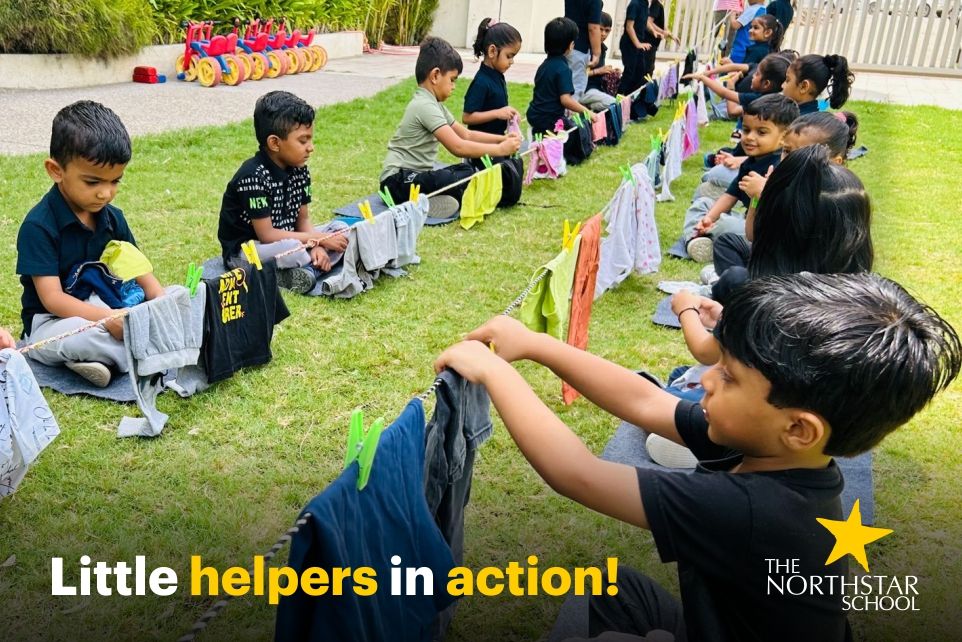 Little helpers in action! Little helpers in action!