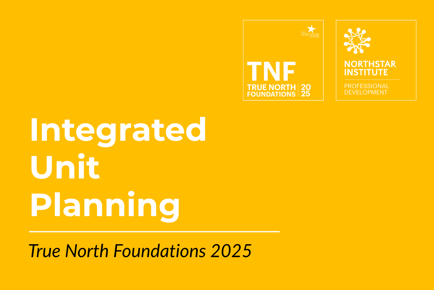 Integrated unit planning